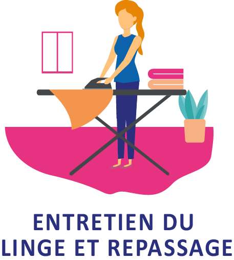 Entretien du linge et repassage - Anjou Accompagnement